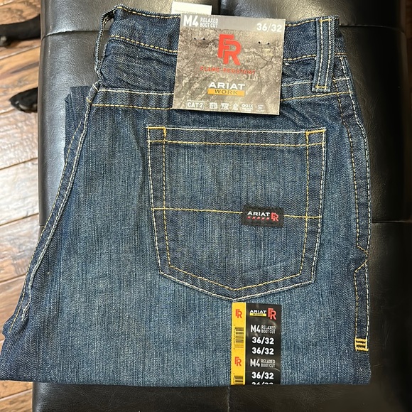 Ariat | Jeans | Ariat Work M4 Fr Relaxed Boot Cut Denim Jeans | Poshmark